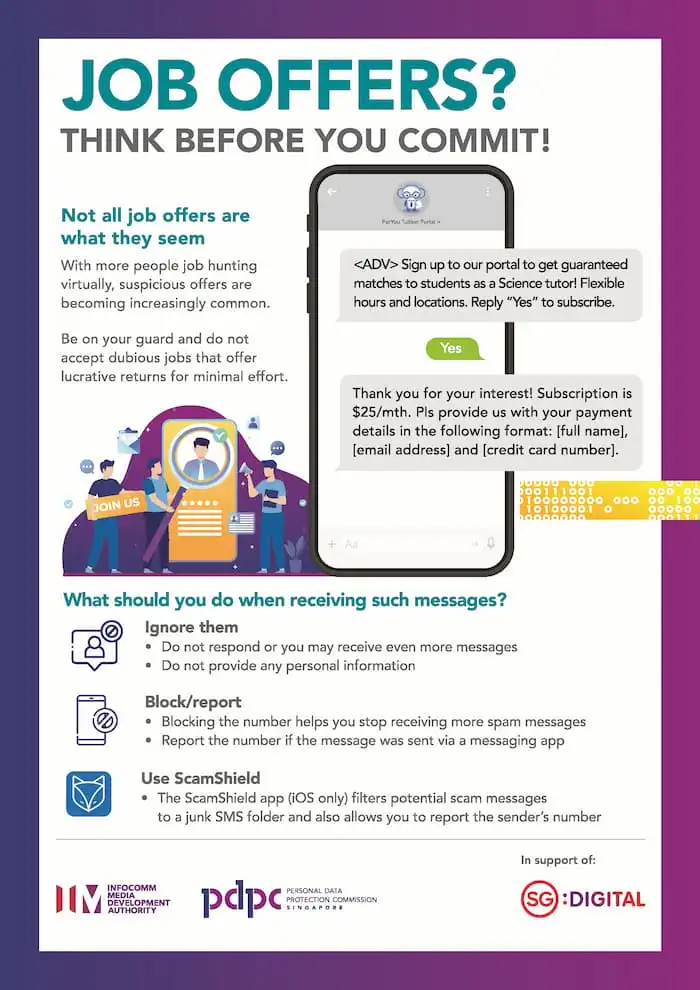 Protecting Yourself from Spam and Scam - Tipsheets