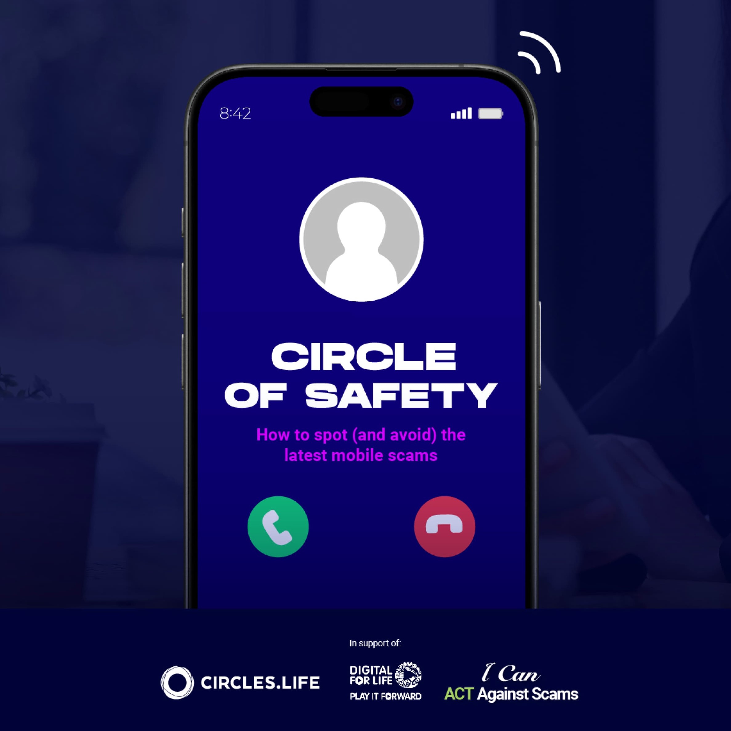 Circle Of Safety Printable Card