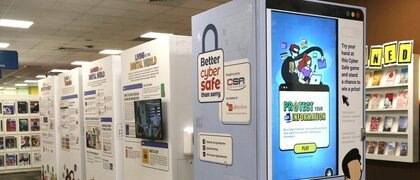 Go Safe Online Pop-Up in Dec 2021